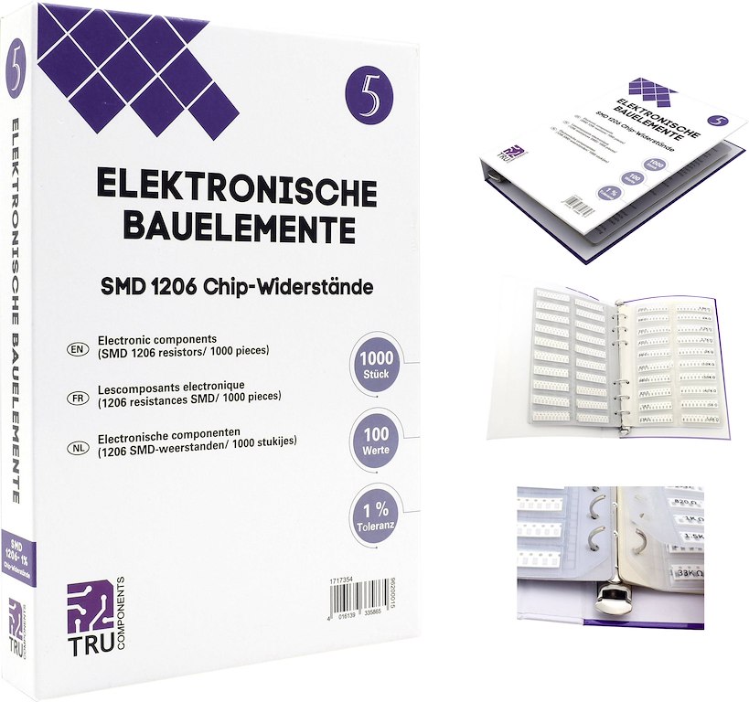 Album za sortiranje Tru Components T1806P017 sadržaj