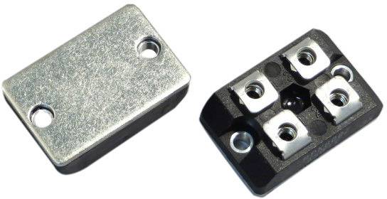 Tru Components TCP900*-A100RJTB strujni otpornik 100 Ohm vijcani terminal SOT227 900 V 5%