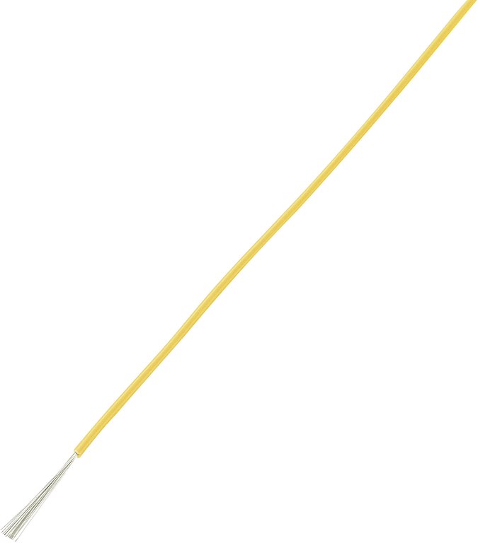 Tru Components 1567217 pletenica LiI 1 * 0,50 mm 2 zuta 100 m
