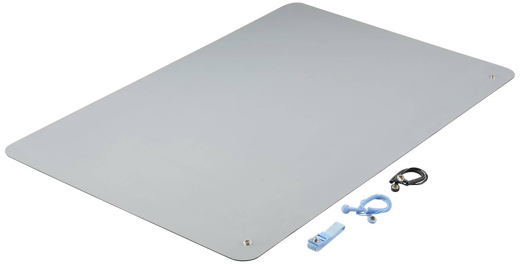 Tru Components TC-12356320 ESD set jastucica sivi (D * s * V) 900 * 610 * 2 mm 1 set