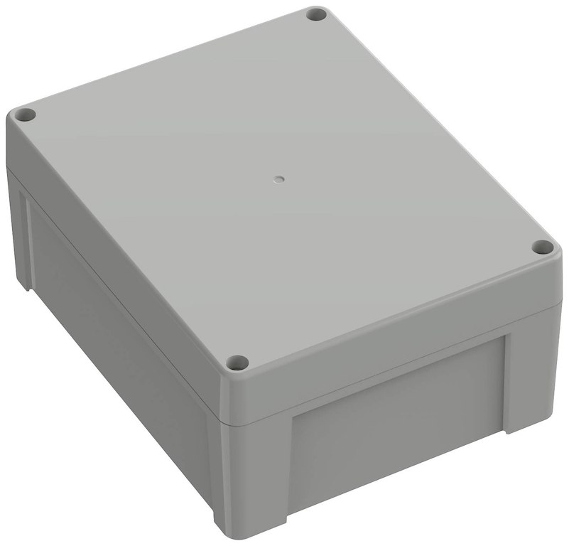 Tru Components TC-10861040 univerzalno kuciste polikarbonat svetlo siva