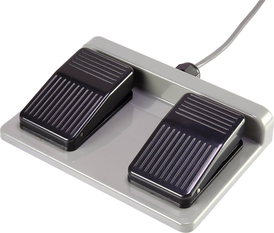 Tru Components nozni prekidac 250 V/AC 10 A 2 pedale 2 otvorene, 2 zatvori