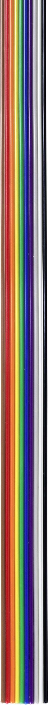 Tru Components TC-7638584 kabl za prenos podataka Osnovna mreza: 1,27 mm 26 * 0,08 mm 2 raznobojna 30 m