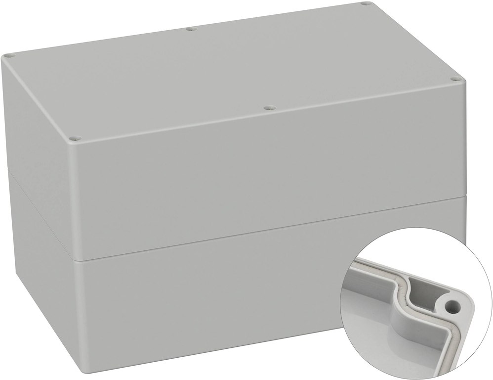 Tru Components TC-9065716 industrijsko kuciste ABS sivo-belo (RAL 7035)