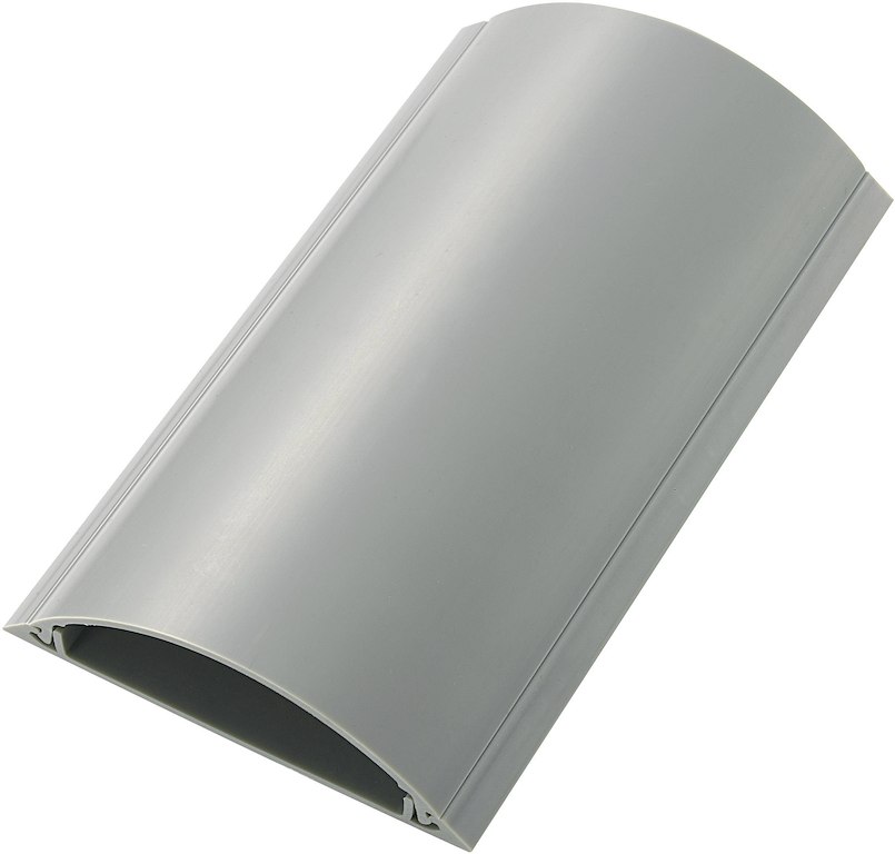 Tru Components Kablovski most kanalice 1592926 PVC sivi Kanali (broj): 1 1000 mm