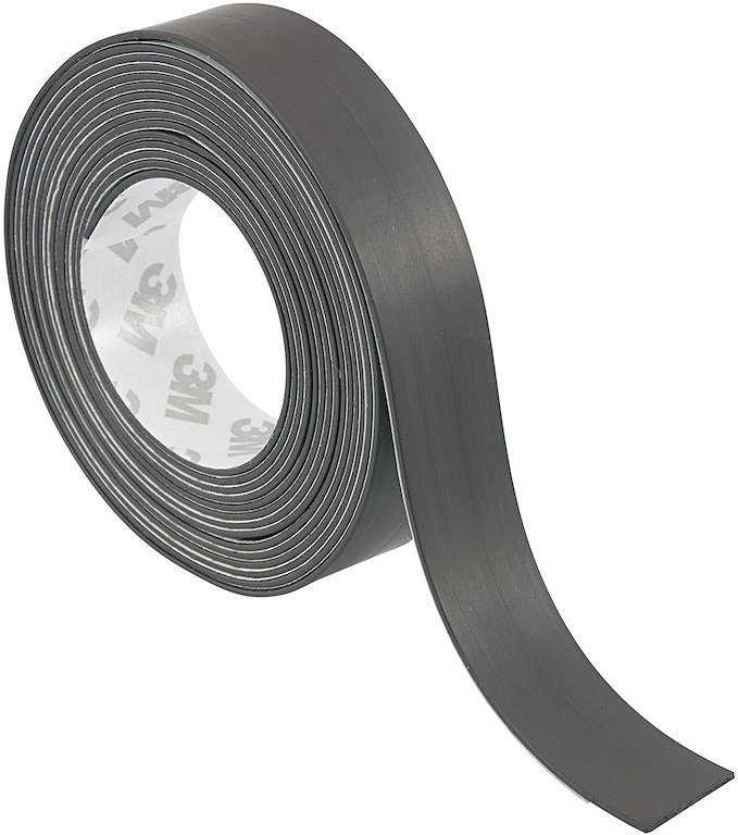 Magnetna ljepljiva traka S513-350 crna (D * s) 3 m * 50 mm Tru Components 1564130 1 rolna