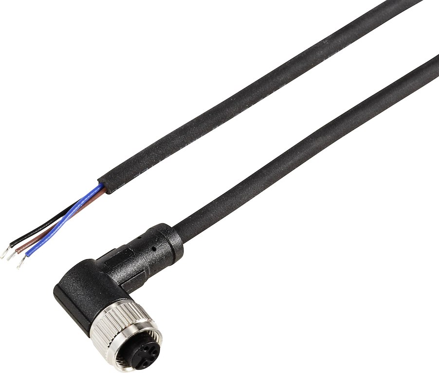 Tru Components TC-12833032 prikljucni kabl senzora/aktivatora M12 ugaoni zenski konektor 10 m broj polova: 3