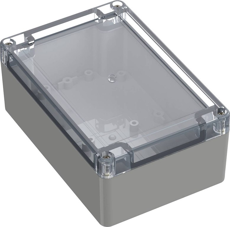 Tru Components TC-10860780 univerzalno kuciste polikarbonat svetlo siva