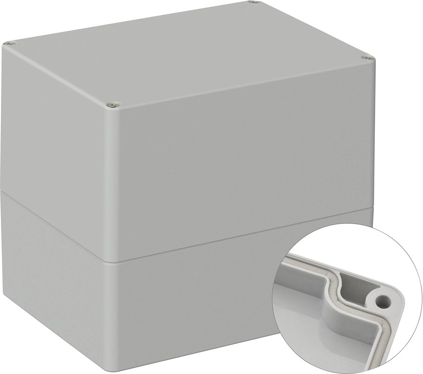 Tru Components TC-9065712 industrijsko kuciste ABS sivo-belo (RAL 7035)