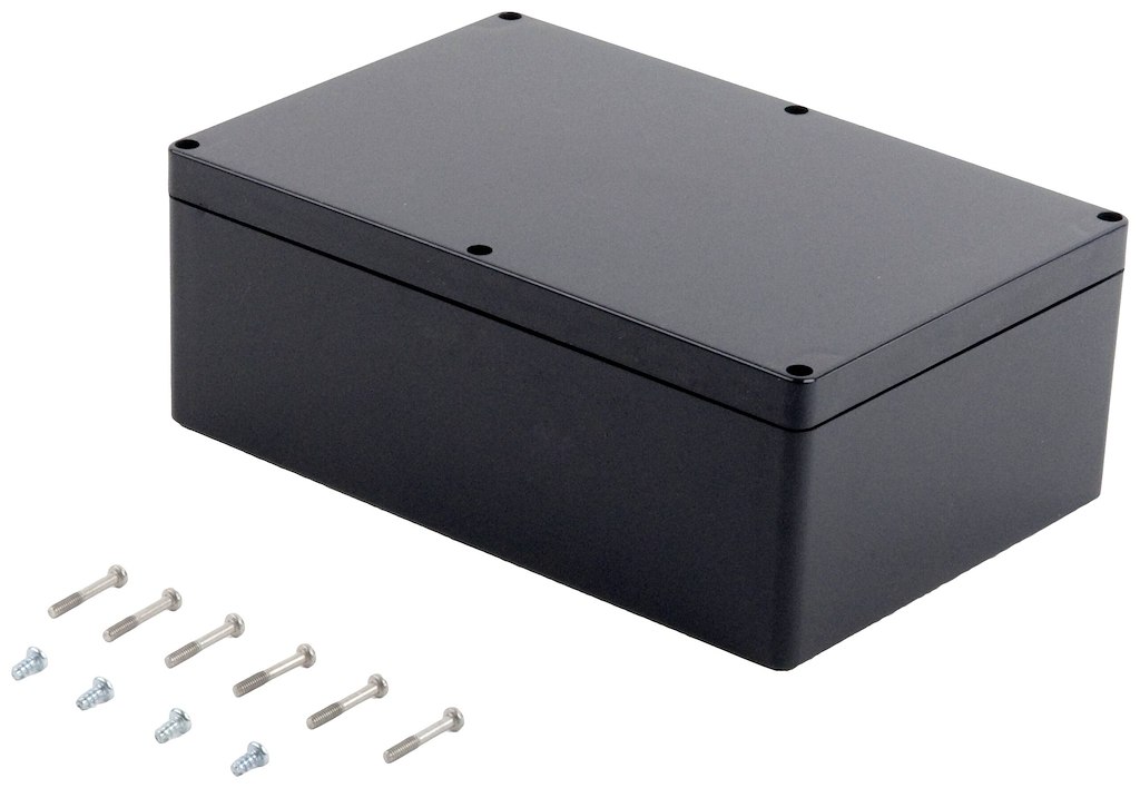 Tru Components KST 2401 industrijsko kuciste 240 * 160 * 90 ABS skriljevca siva