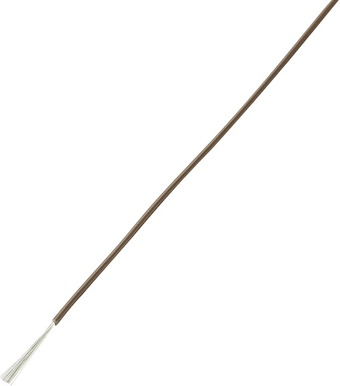 Fino-zicni provodnik LiI 1 * 0,22 mm 2 braon Tru Components 608054 100 m