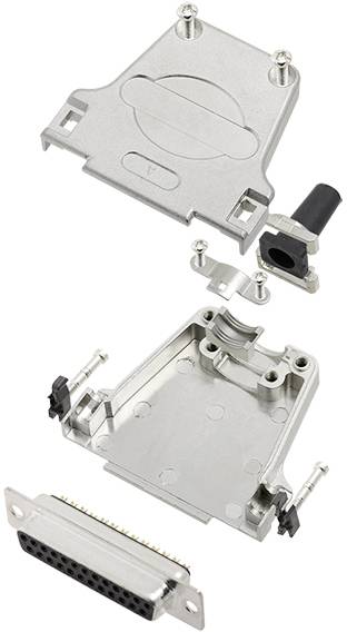 Tru Components TCDTZF25DMSK 7709528 D-Sub uticnica – set 180 broj pinova: 25 vrh za lemljenje