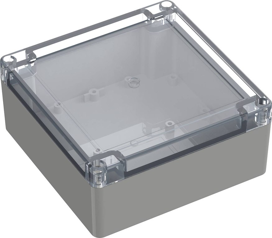 Tru Components TC-10860728 univerzalno kuciste polikarbonat svetlo siva