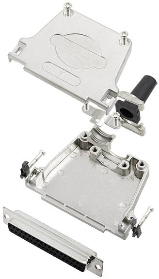 Tru Components TCDTZF37DBSK 7708972 D-Sub uticnica – set 180 broj pinova: 37 vrh za lemljenje