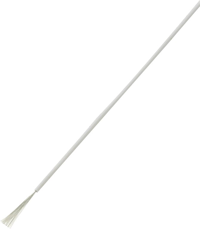 Fino-zicani provodnik LiI 1 * 0,14 mm 2 beli Tru Components 1570696 100 m