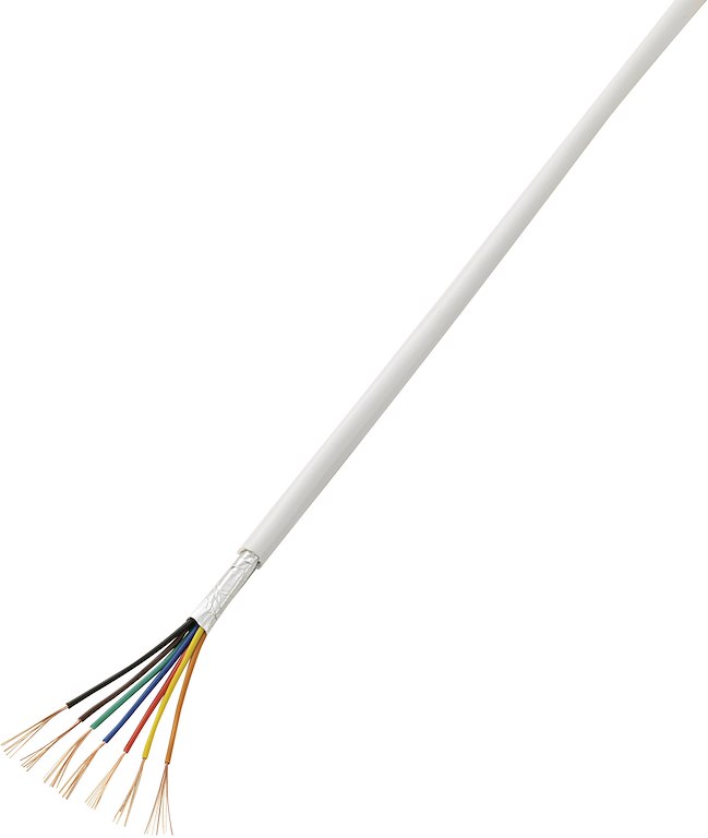Alarmni kabl LiII 7 * 0,17 mm beli Tru Components 1565224 50 m