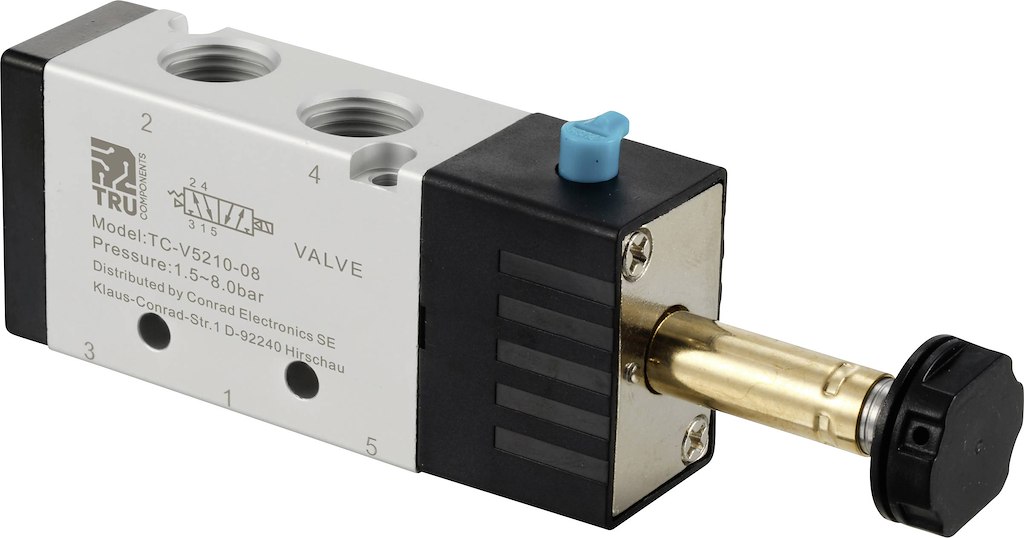 Tru Components elektromagnetni ventil TC-12772452 TC-V5210-08 G 1/4