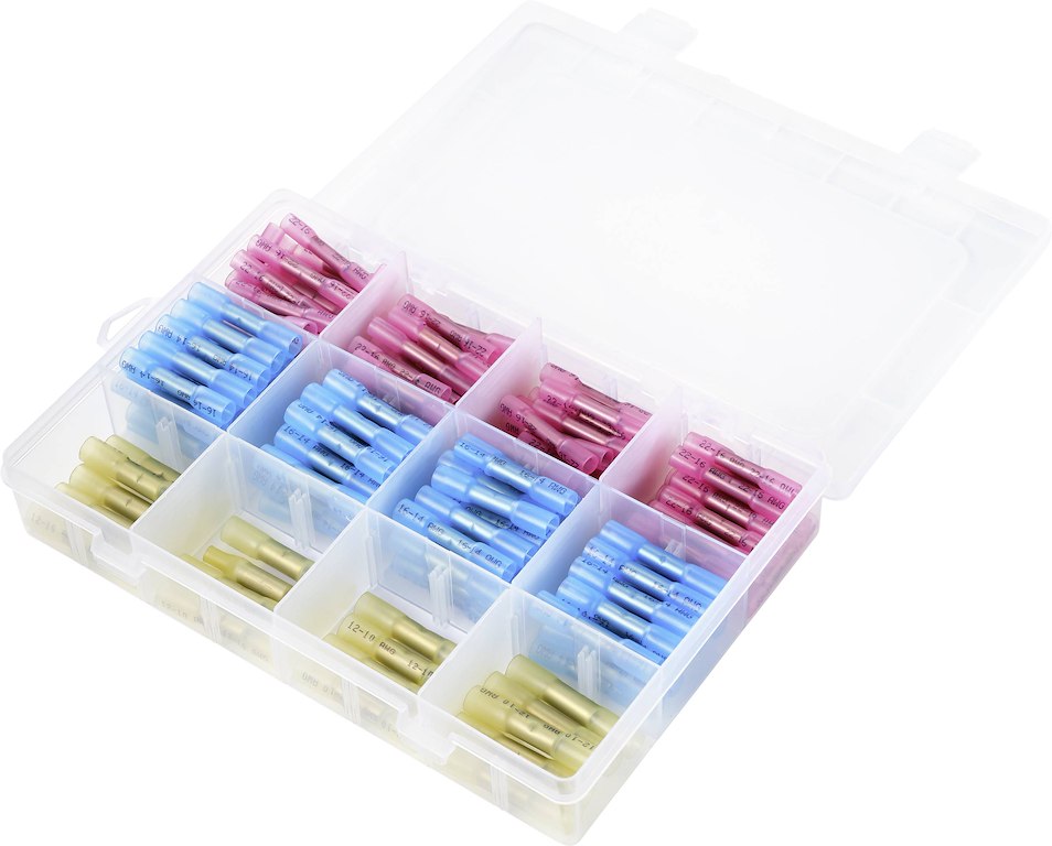 TRU Components TC-9878224 konektorska letvica crvena, plava, žuta
