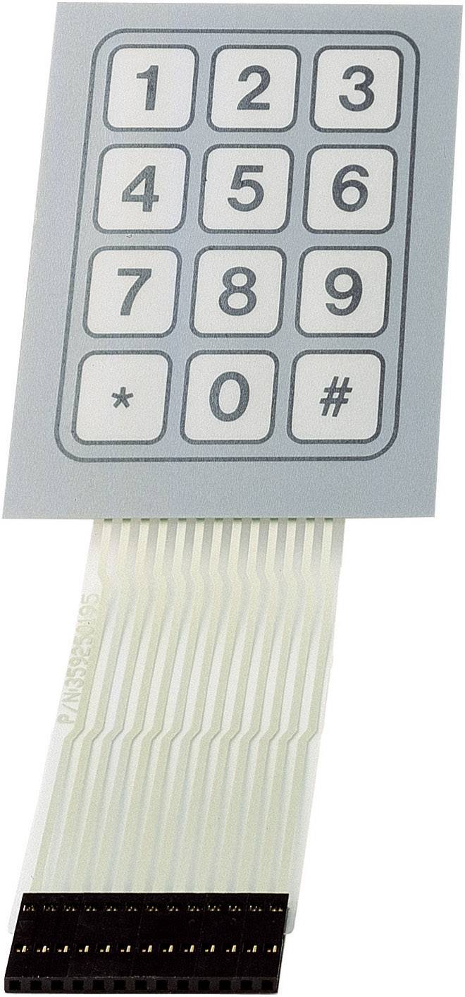Tru Components SU709948 membranska tastatura Matricna tastatura 1 * 12
