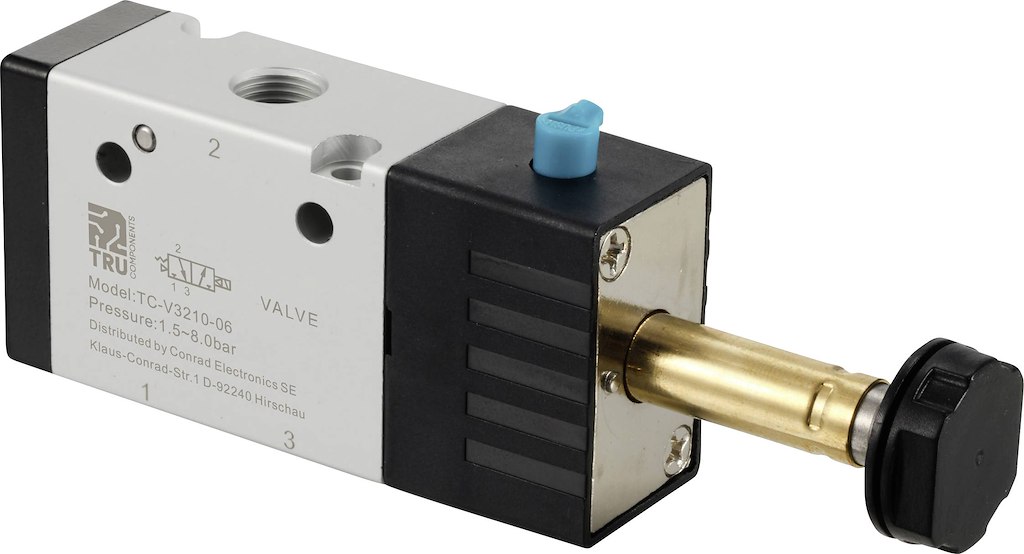 Tru Components elektromagnetni ventil TC-12772456 TC-V3210-06 G 1/8