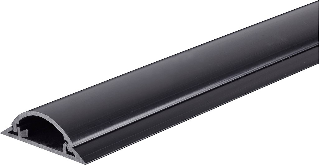 Tru Components kablovski premosnik 1571661 PVC crni Kanali (broj): 1 1000 mm1 m