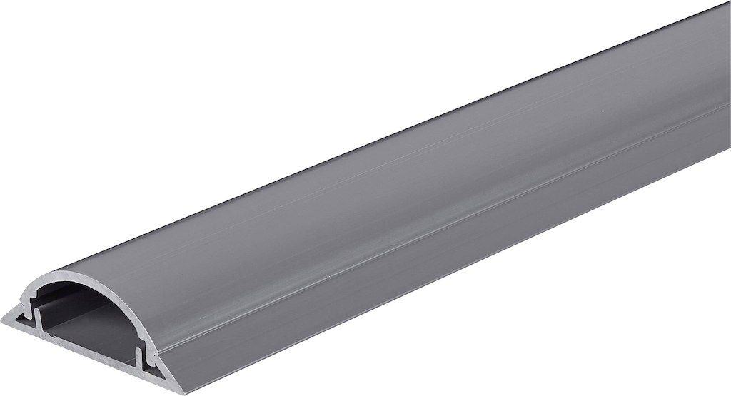 Tru Components Kablovski most kanalice 1568193 PVC sivi Kanali (broj): 1 1000 mm1 m
