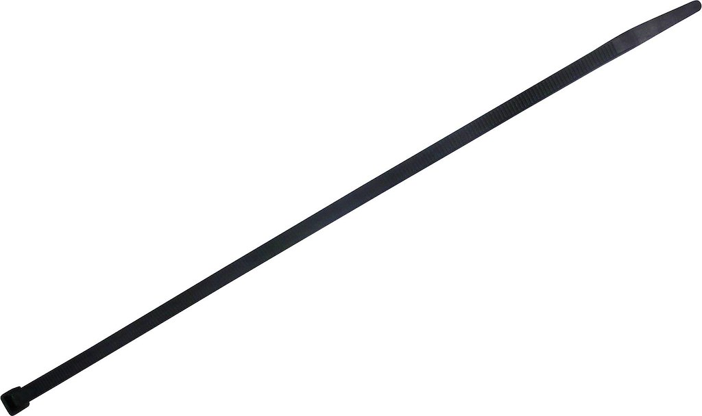 Vezica za kablove 650 mm crna, toplotno stabilna, otporna na kiseline Tru Components 1578072 100 komada