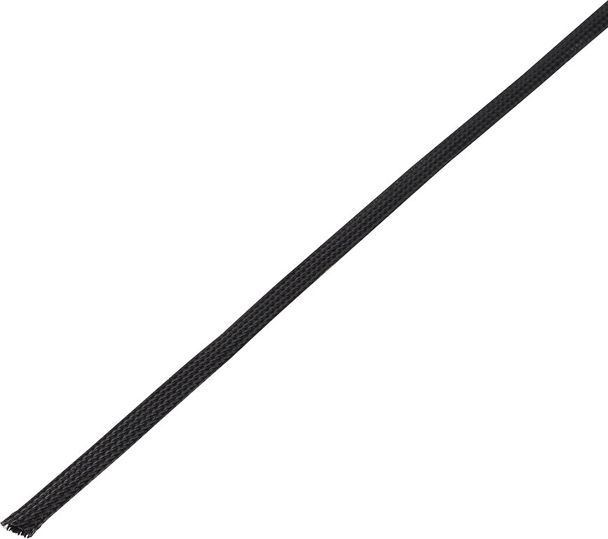 Pleteno crevo, crno PET 6 do 12 mm Tru Components 1572555 CBBO*0612-BK 10 m