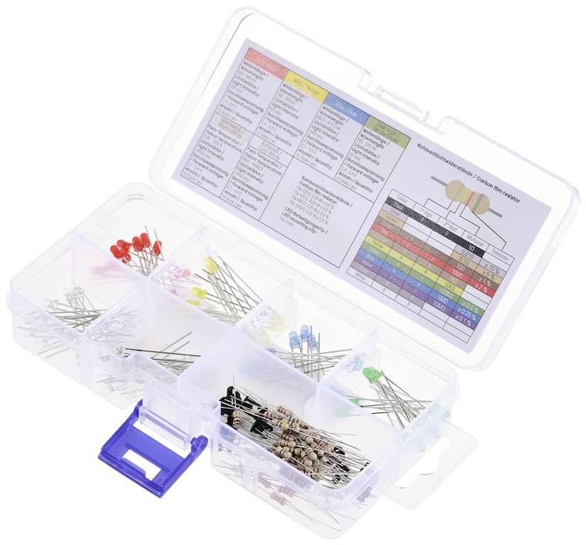 Tru Components difuzna LED crvena, zuta, plava, zuto-zelena, toplo bela, hladno bela okrugla 3 mm 55 mcd, 330 mcd, 420 mcd, 2500 mcd, 14400 mcd 30 20 mA 1,8 V, 3,4 V, 2,4 V.