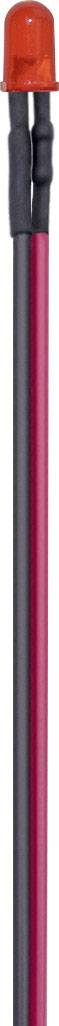 Tru Components T1810O115 LED komplet crveni okrugli 5 mm 800 mcd 35 25 kom