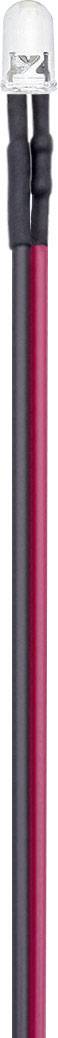 Tru Components T1810O110 LED komplet svetlo-toplo belo okruglo 5 mm 20000 mcd 25 25 kom