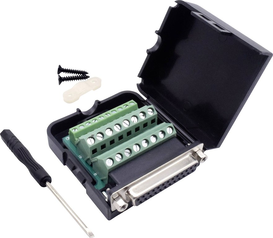 Tru Components T1904C101 D-Sub uticnica – set broj pinova: 25 vijak