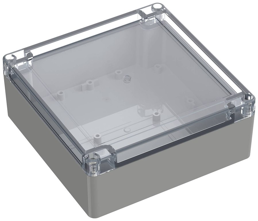 Tru Components TC-10860872 univerzalno kuciste ABS-PC svetlo siva