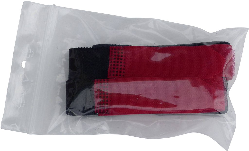 Tru Components 693-330-Bag Velcro traka sa trakom za hvatanje i mekim flisom (D * s) 400 mm * 20 mm crveno/crno 2 komada