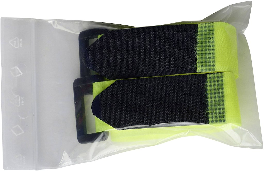 Tru Components 688-777-Bag Velcro traka sa trakom za hvatanje i mekom vunenom tkaninom (D*s) 300 mm * 25 mm zuta 2 komada