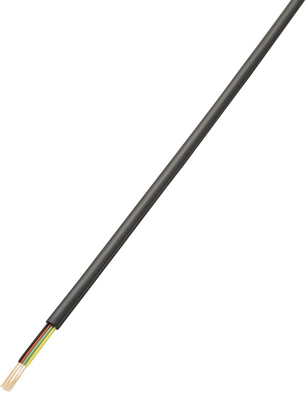 Telefonski kabl 4 * 0,08 mm crni Tru Components 605116 50 m