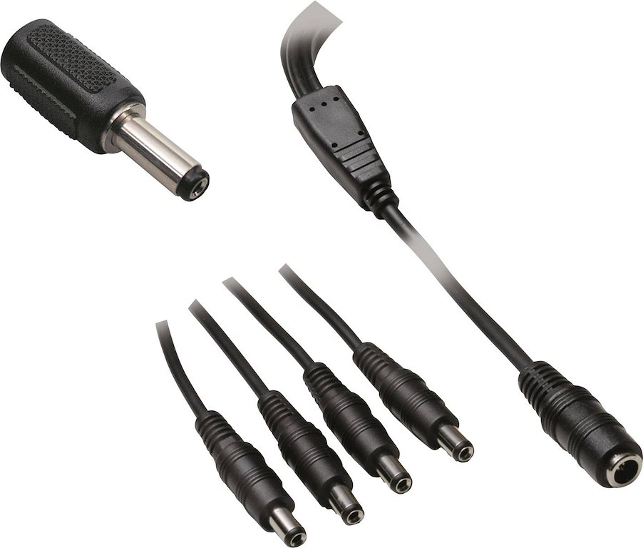 Niskonaponski adapterski kabl, niskonaponska uticnica – niskonaponski utikac 5,50 mm 2,10 mm Tru Components 1,10 m 1 set