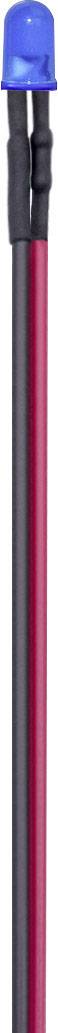 Tru Components T1810O096 LED komplet plava okrugla 3 mm 1500 mcd 30 25 kom