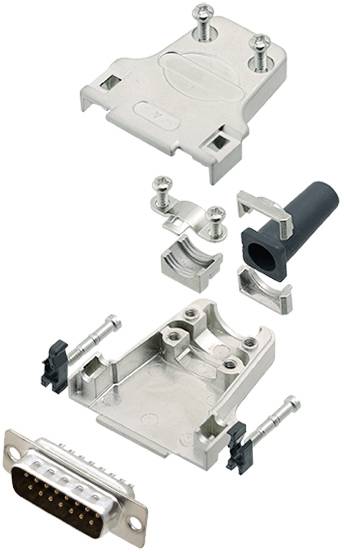 Tru Components TCDTZF15DMPK 7709752 set D-Sub pin traka 180 broj pinova: 15 vrha za lemljenje