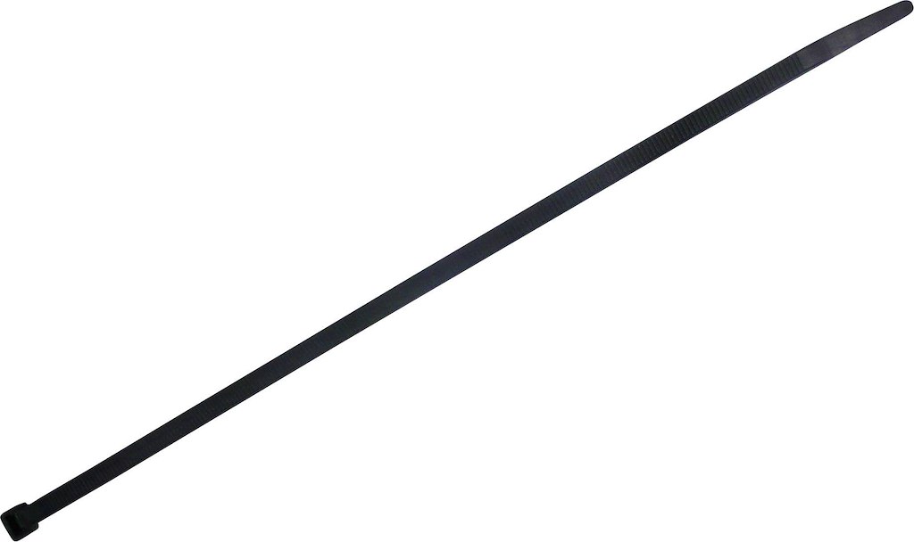 Vezica za kablove 450 mm crna, toplotno stabilna, otporna na kiseline Tru Components 1578086 100 komada