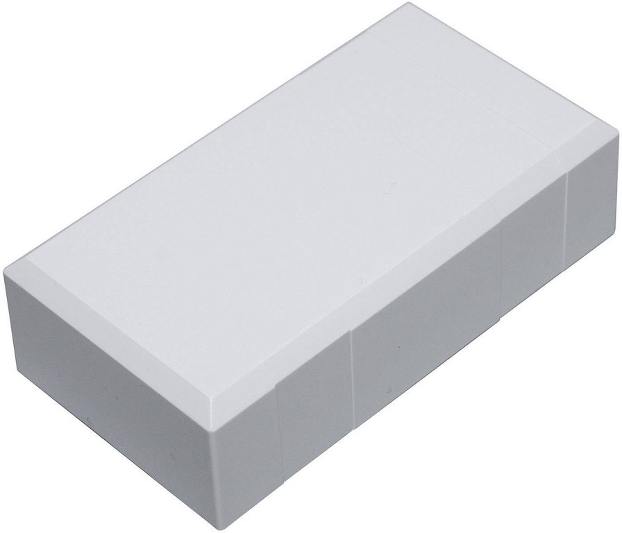 Conrad ESO 1250-Uticnica sa kucistem, polikarbonat, ABS svetlo siva, 125*67*50mm 44040004.MT3
