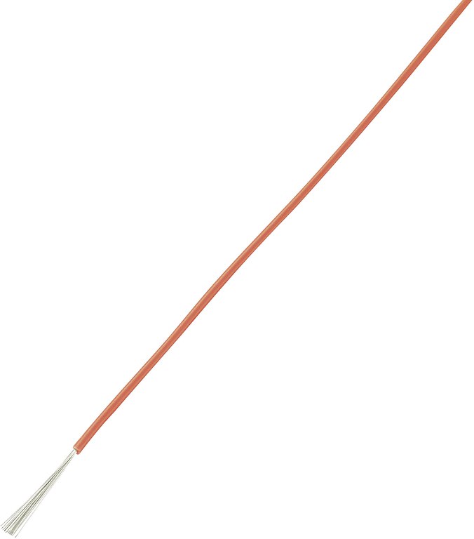 Fino-zicni provodnik LiI 1 * 1,50 mm 2 crvene boje Tru Components 605892 10 m