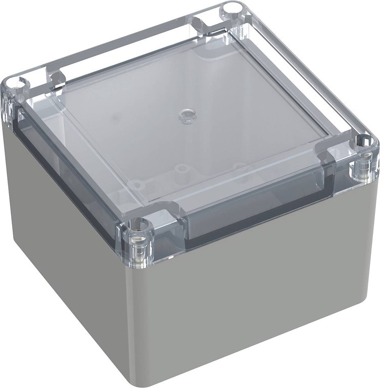 Tru Components TC-10860548 univerzalno kuciste ABS-PC svetlo siva