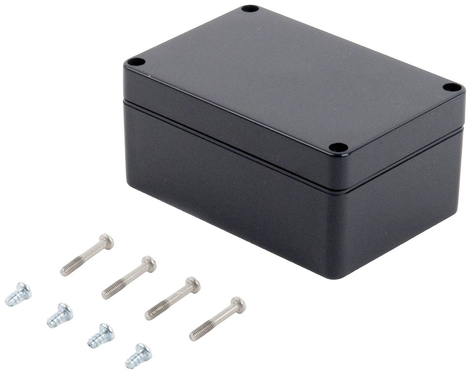 Tru Components KST 215 industrijsko kuciste 120 * 80 * 55 ABS skriljevca siva