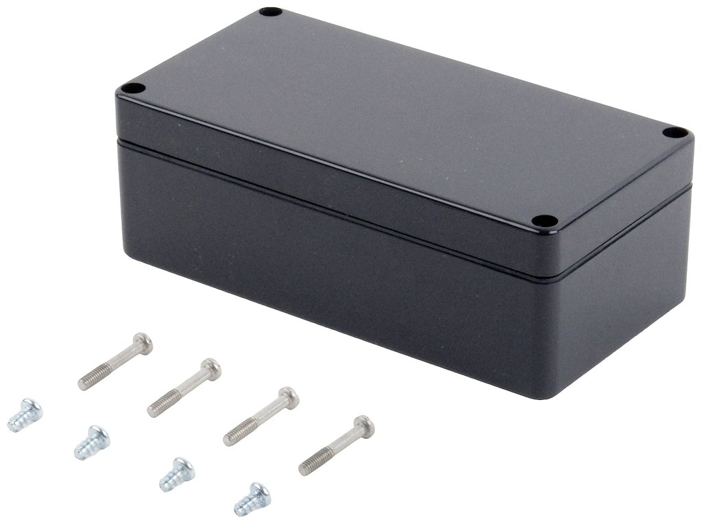 Tru Components KST 220 industrijsko kuciste 160 * 80 * 55 ABS skriljasto sivo