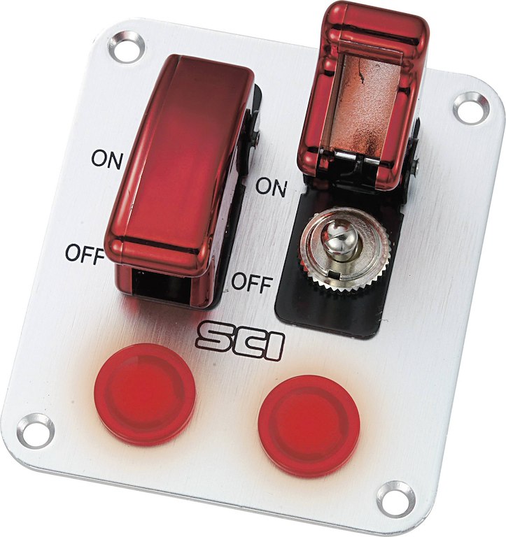 Automobilska kontrolna tabla 12 V/DC 20 A 1 * iskljuceno/ukljuceno sa zakljucavanjem Tru Components TC-R18-P2A