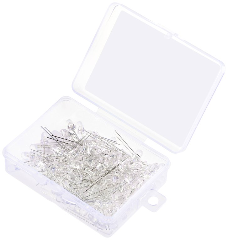 Tru Components difuzna LED hladno bela okrugla 5 mm 19000 mcd 30 20 mA 2,7 V, 3,4 V