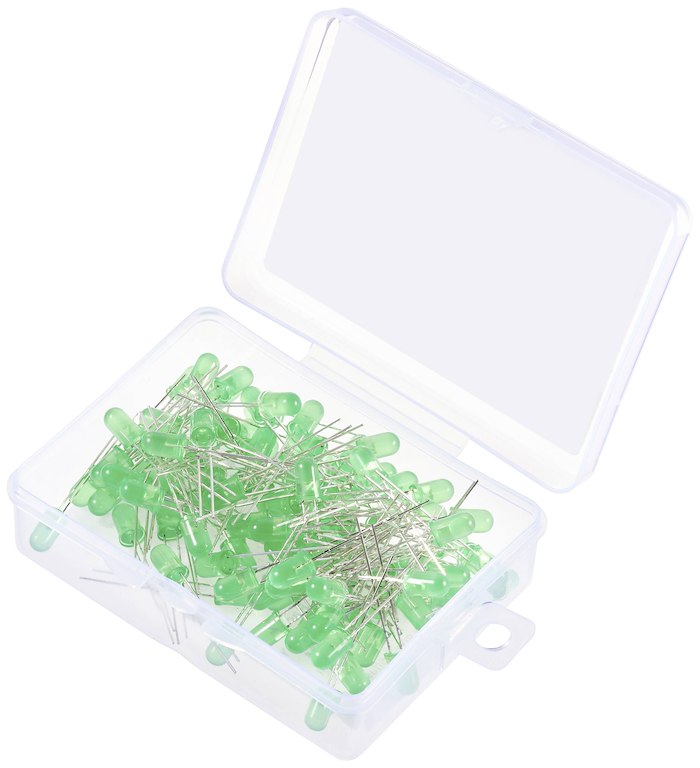 Tru Components difuzna LED zuto-zelena okrugla 5 mm 90 mcd 30 20 mA 1,8 V, 2,4 V