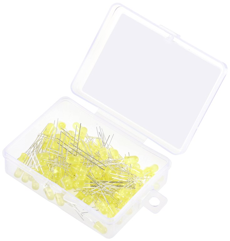 Tru Components difuzna LED zuta okrugla 5 mm 420 mcd 30 20 mA 1,8 V, 2,4 V