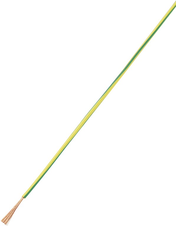 Tru Components 1564477 pletenica LiI 1 * 1 mm 2 zelena, zuta 10 m